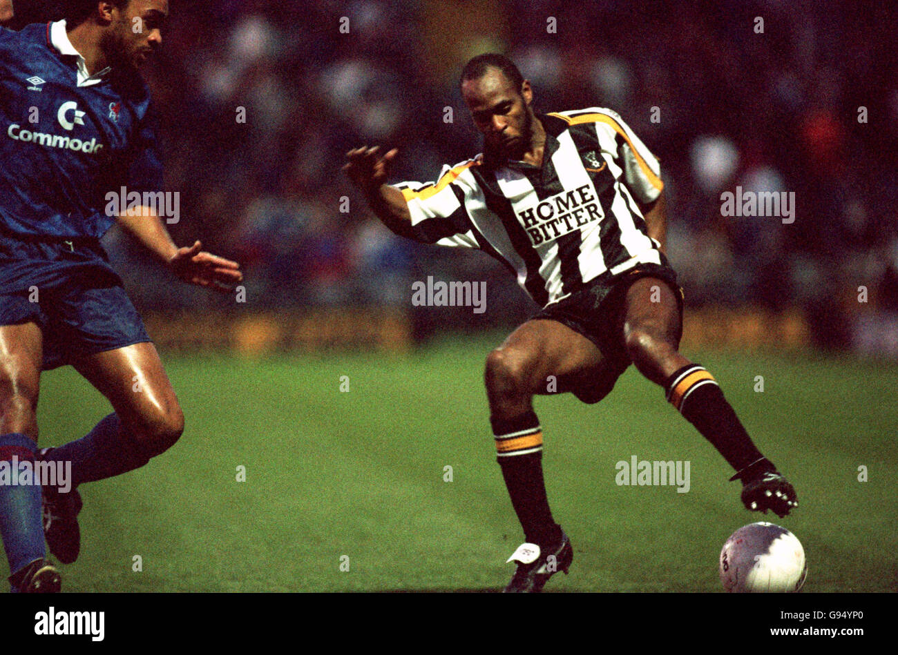 ENGLISH SOCCER. TONY AGANA NOTTS COUNTY V CHELSEA Z4 Stock Photo - Alamy