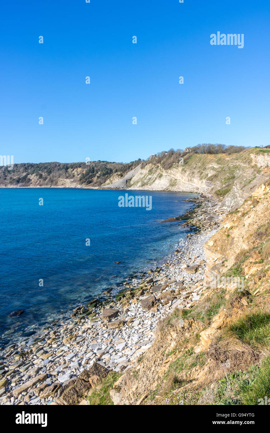 England Dorset Swanage Coastal view from Peveril Point Adrian Baker ...