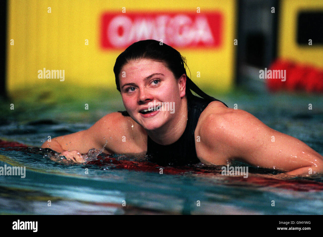 Great Britain's Sue Rolph takes it easy after her heat of the women's ...