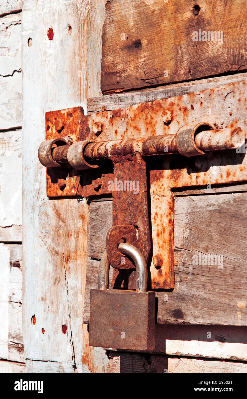 Old rusted bolt hi-res stock photography and images - Alamy