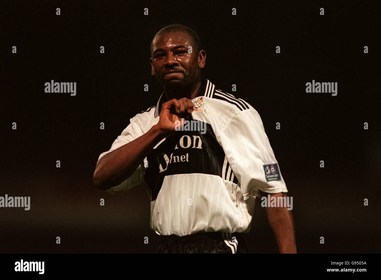 Football badge celebration hi-res stock photography and images - Alamy