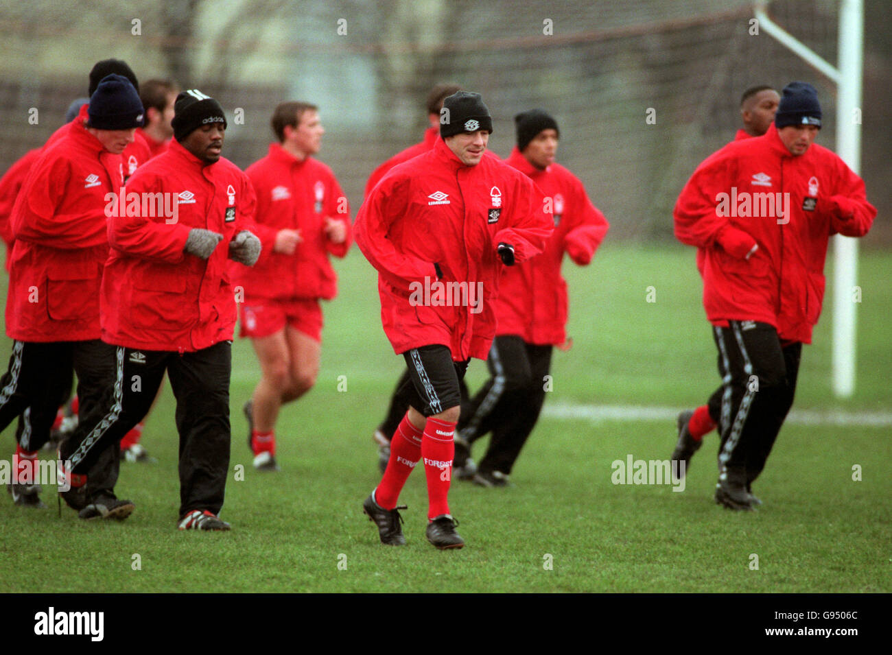 Soccer Fa Carling Premiership Nottingham Forest Training High ...