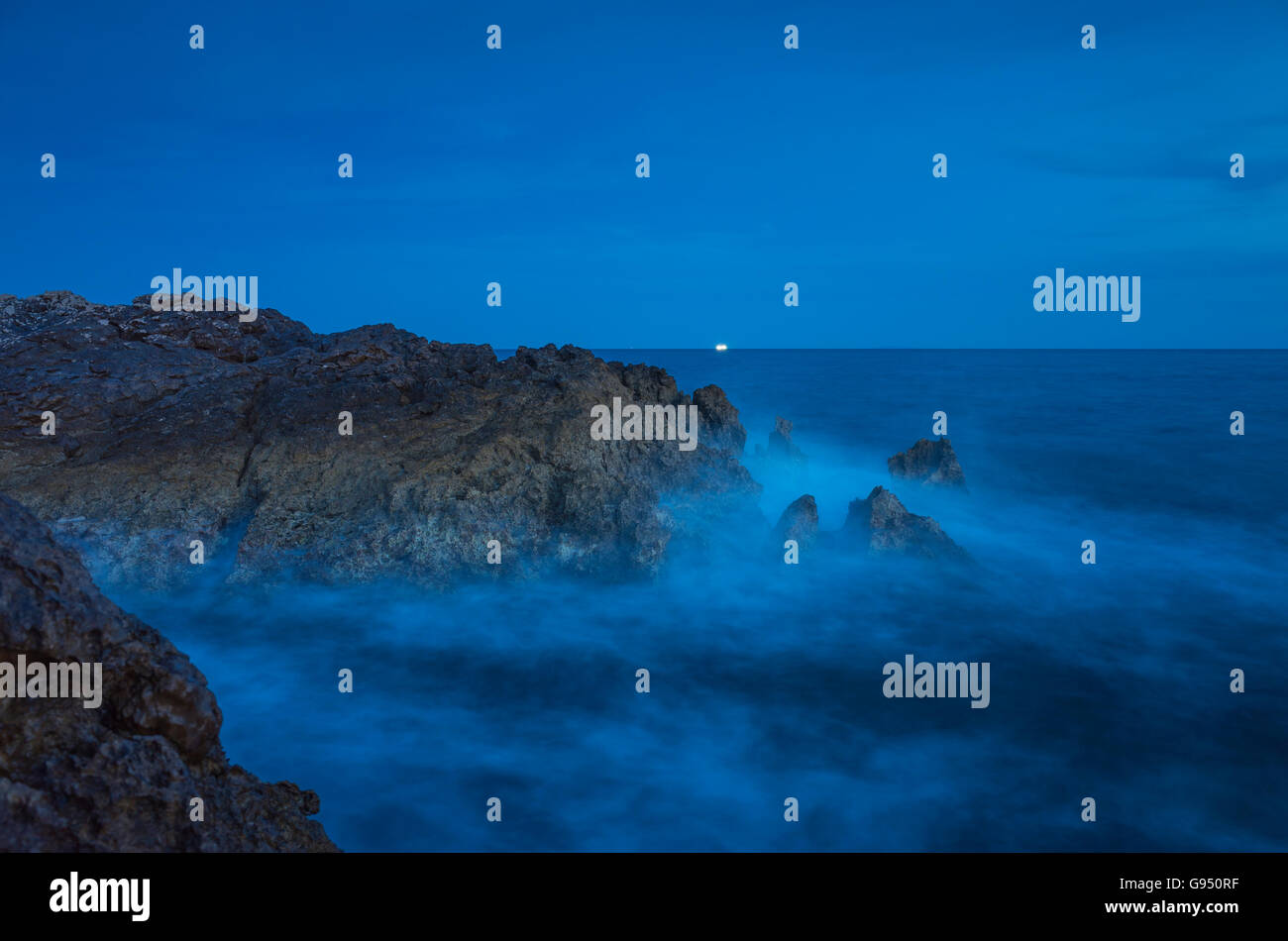 Evening Razanj Croatia Stock Photo - Alamy