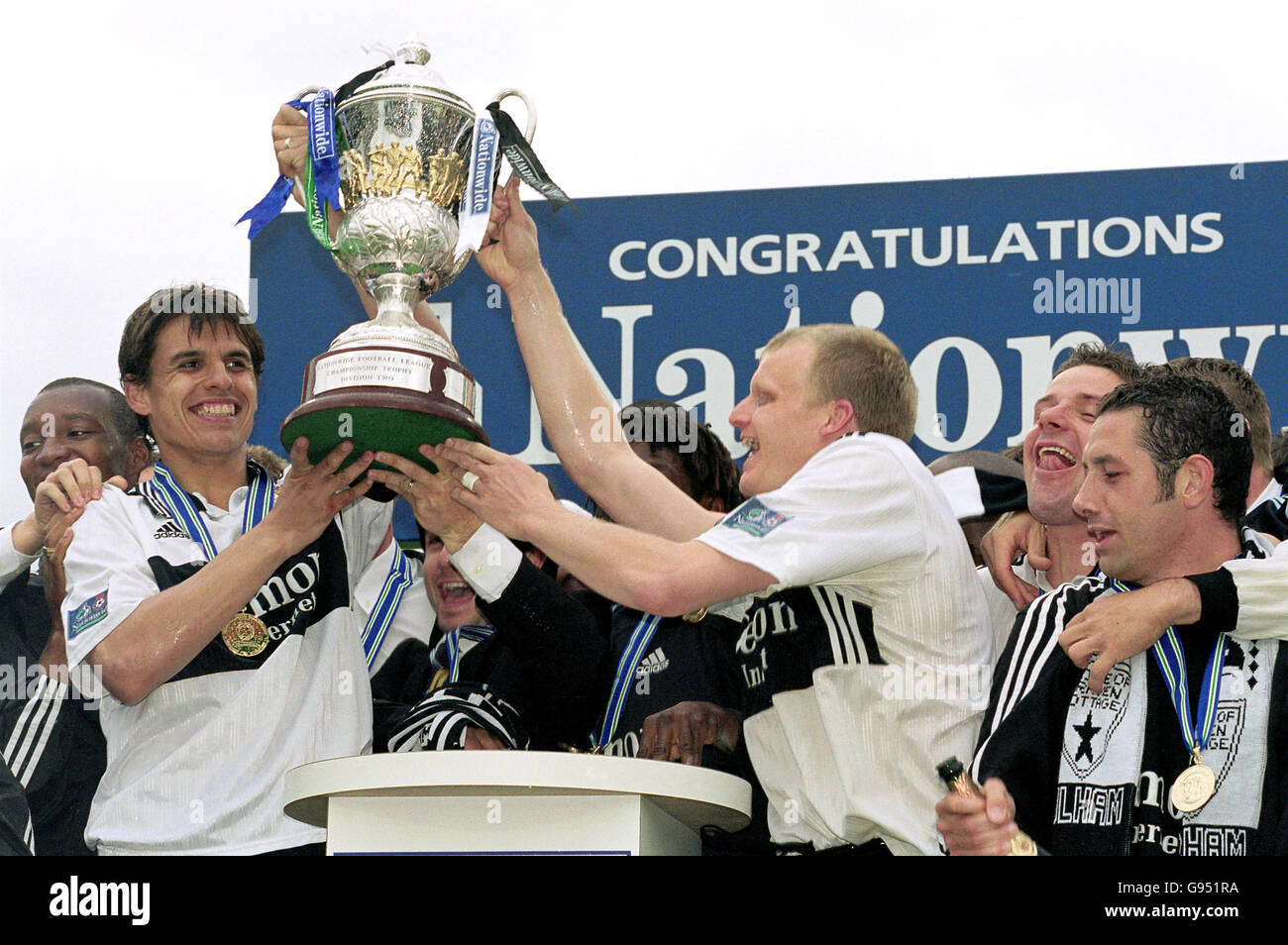 Nationwide division two championship trophy hi-res stock photography ...