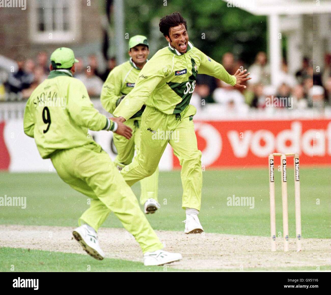 Cricket world cup 99 bristol west indies v pakistan hi-res stock ...