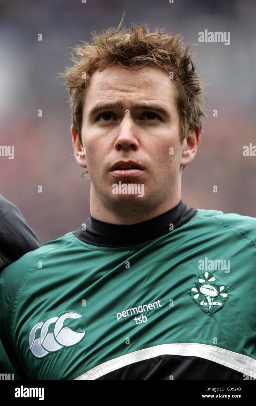 Irelands eoin lines up rbs nations match stade de france hi-res stock ...