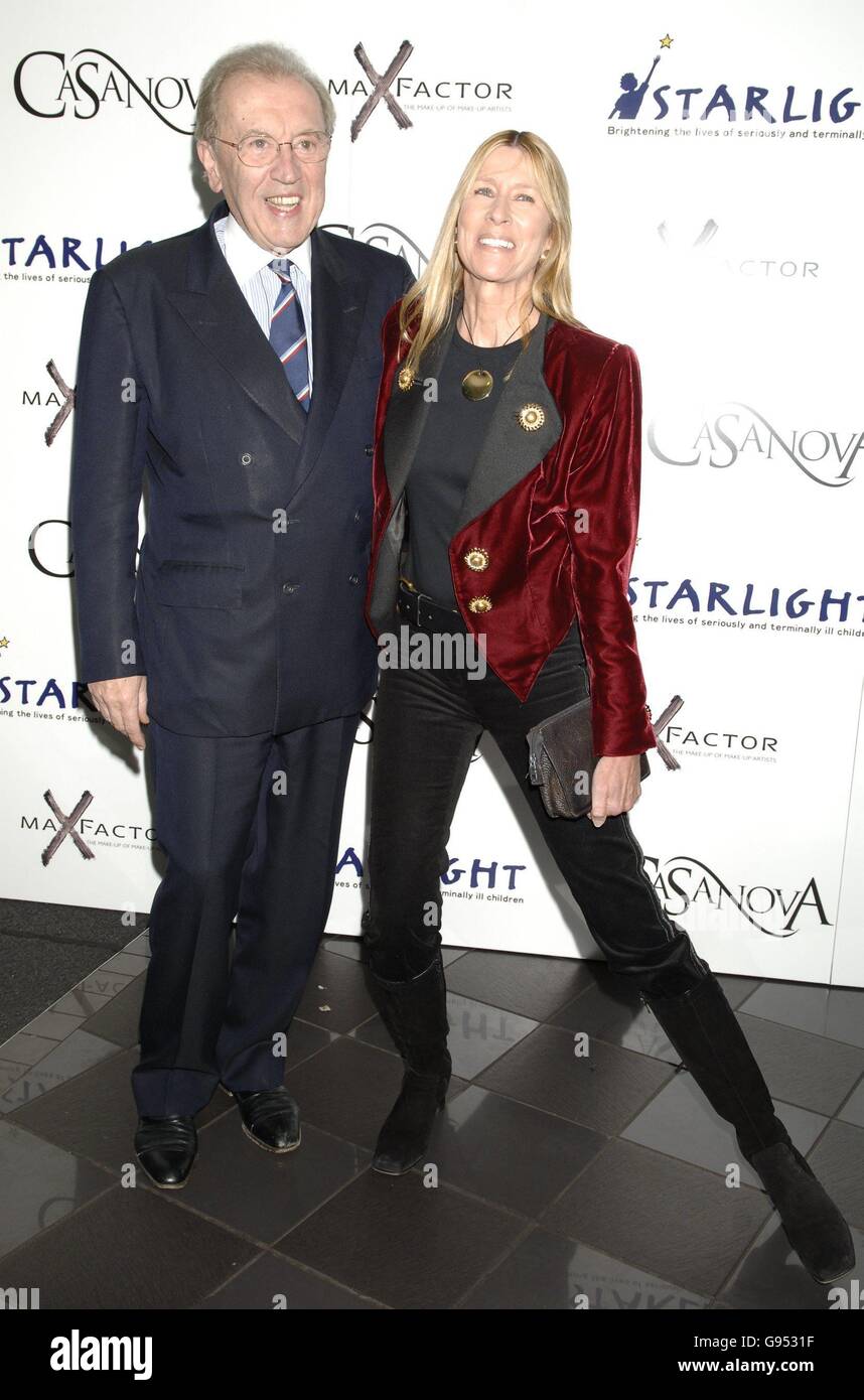 Sir David Frost and wife. Sir David Frost and wife Stock Photo - Alamy