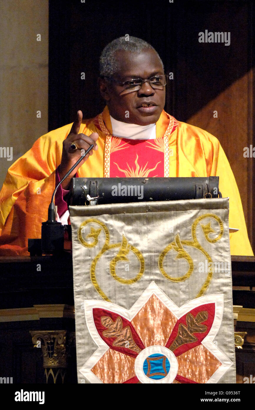 The new Archbishop of York, Dr John Sentamu takes his first sermon to ...