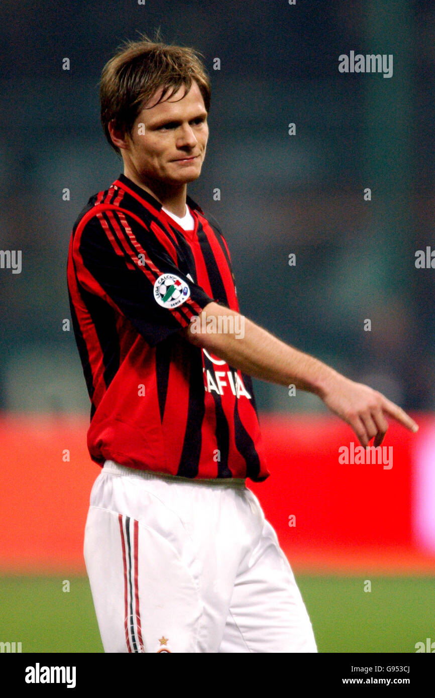 Soccer - Italian Serie A - AC Milan v Treviso - Giuseppe Meazza. Johann ...