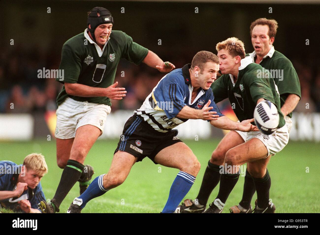 Sport rugby union action kevin maggs hi-res stock photography and ...