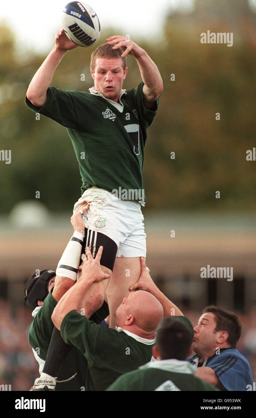 Rugby union allied dunbar premiership bath v london irish hi-res stock ...