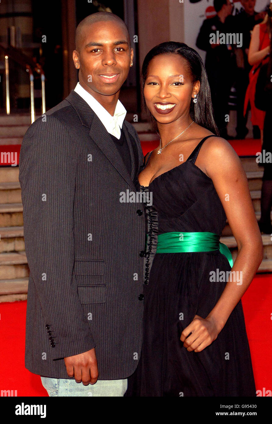Jamelia partner darren byfield hi-res stock photography and images - Alamy