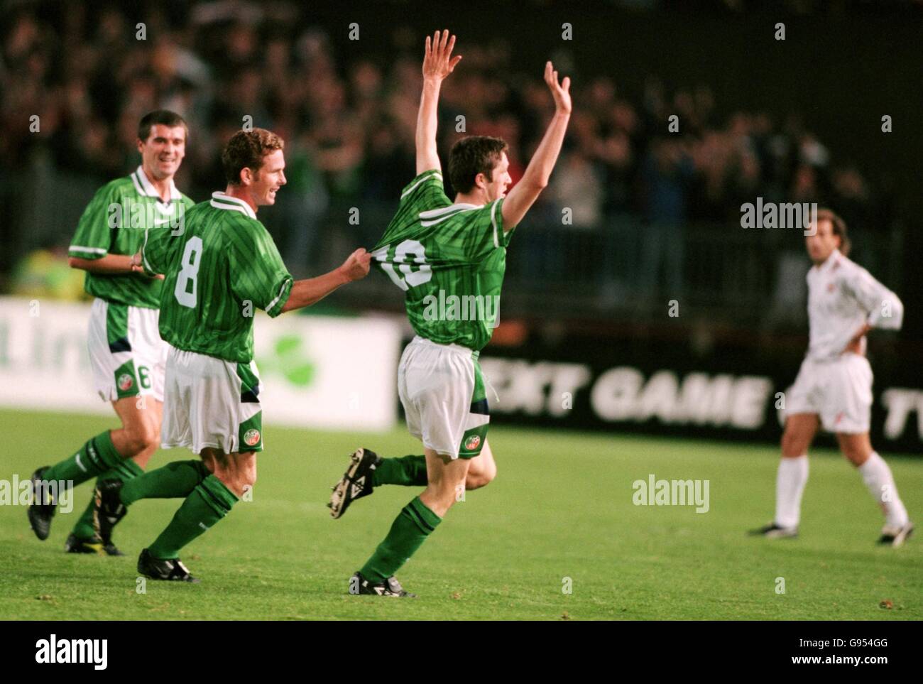 Soccer euro 2000 qualifier group 8 ireland v malta hi-res stock ...