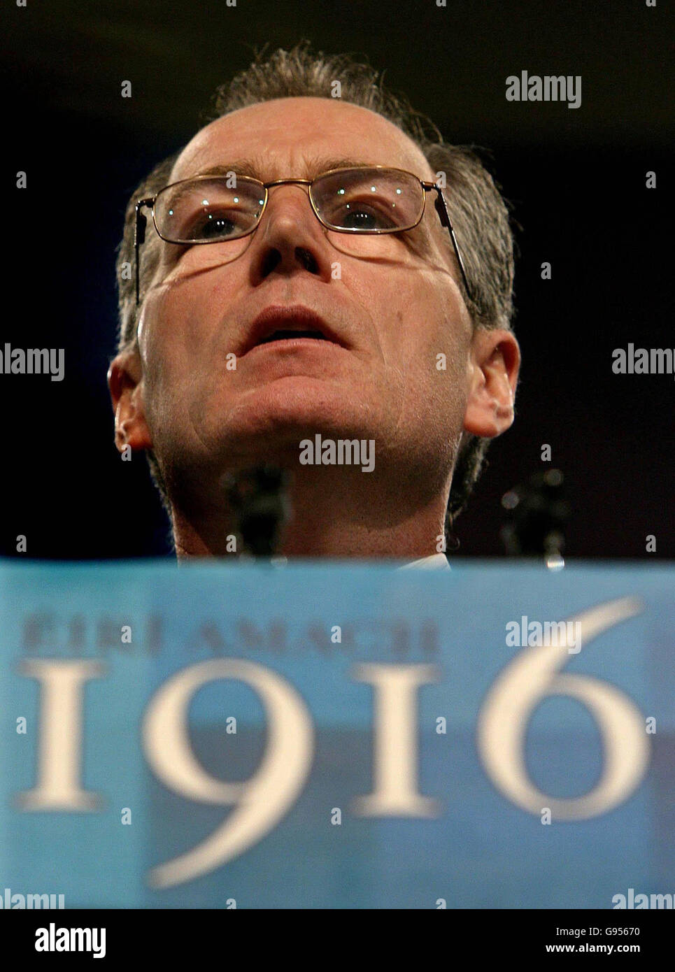 Sinn Fein policing spokesman Gerry Kelly speaks at the Party conference ...