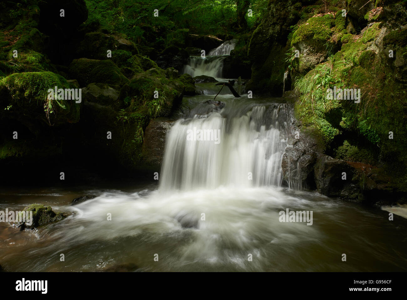 Cascades de Chiloza Stock Photo - Alamy