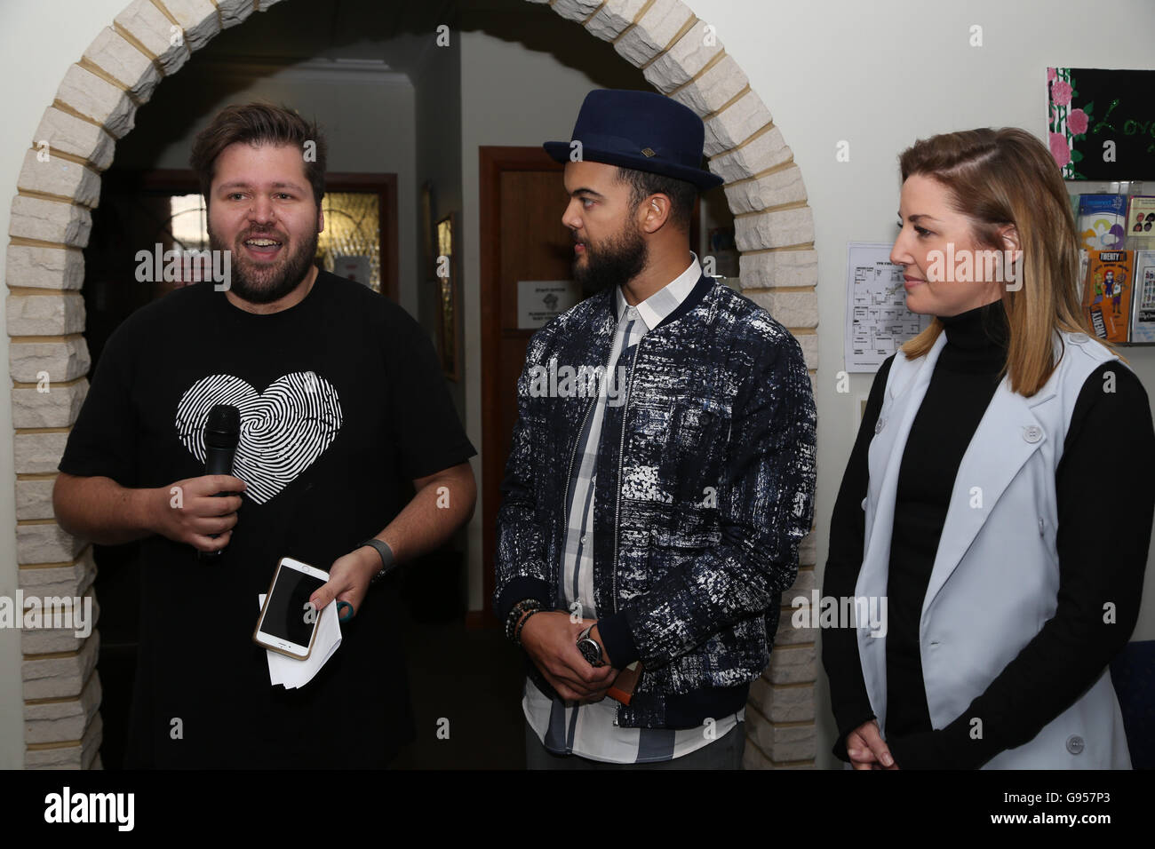 Sydney, Australia. 24 June 2016. Guy & Jules Sebastian launched a ...