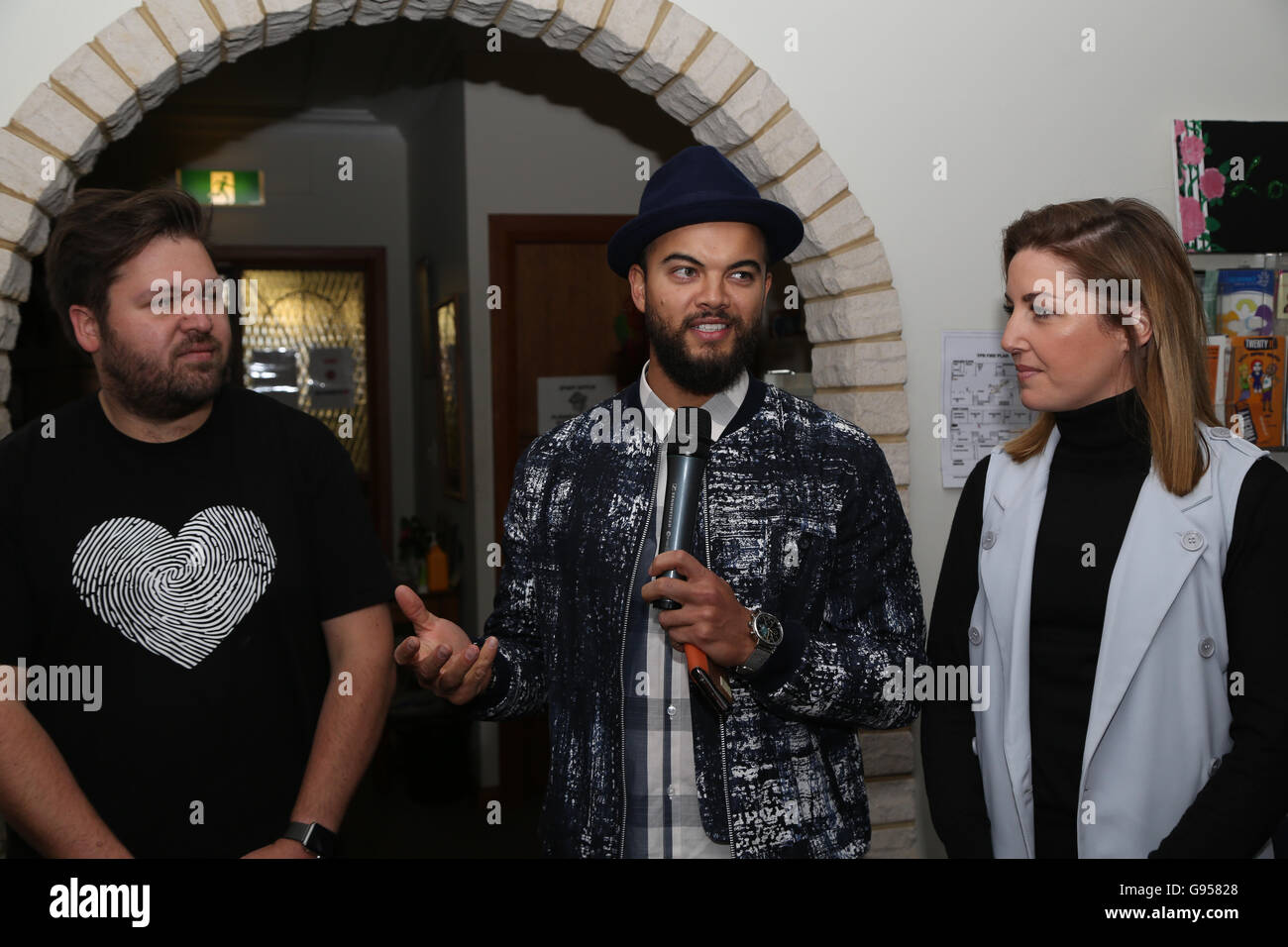 Sydney, Australia. 24 June 2016. Guy & Jules Sebastian launched a ...