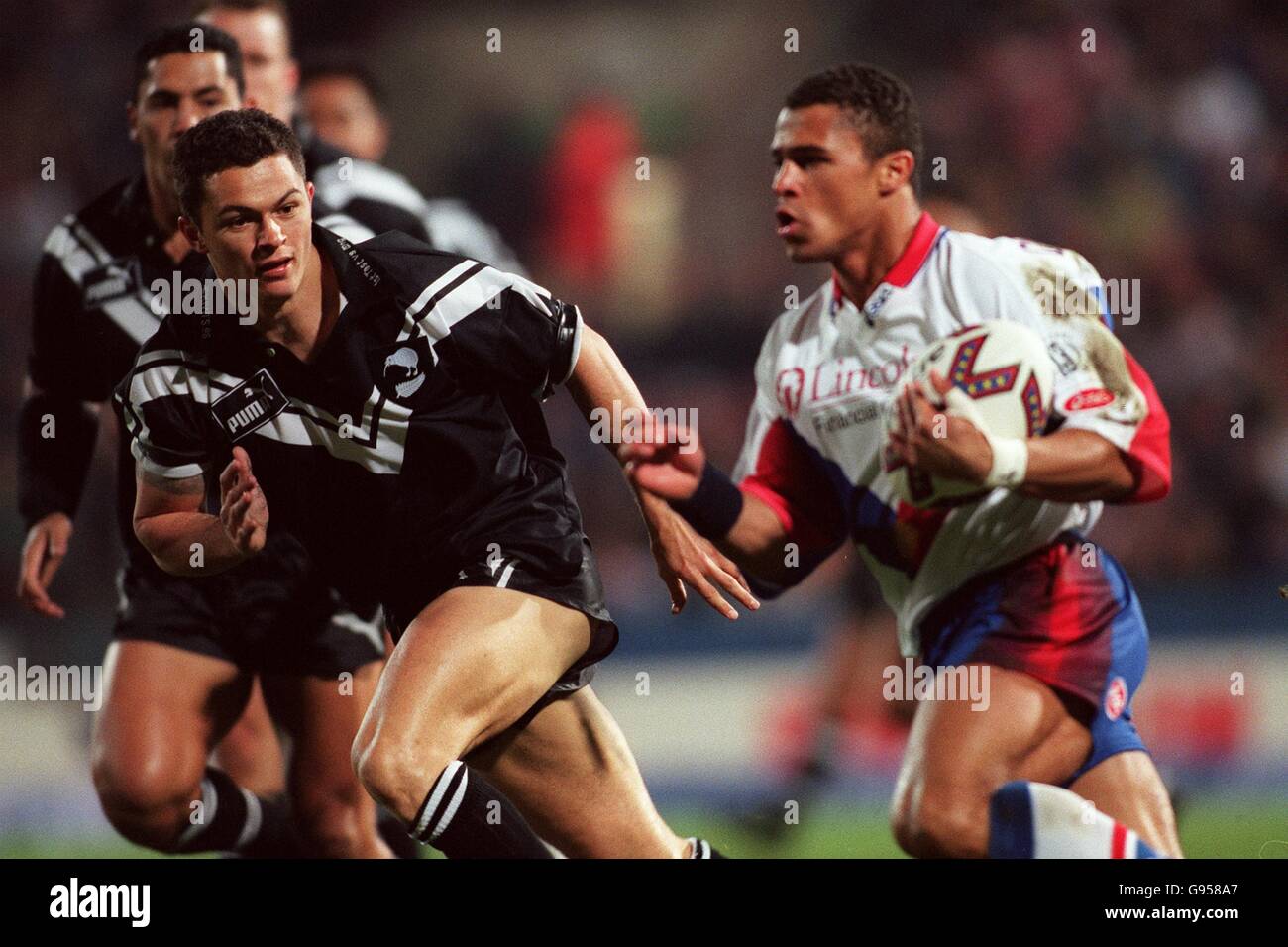 Rugby League - First Test - Great Britain v New Zealand. New Zealand's ...