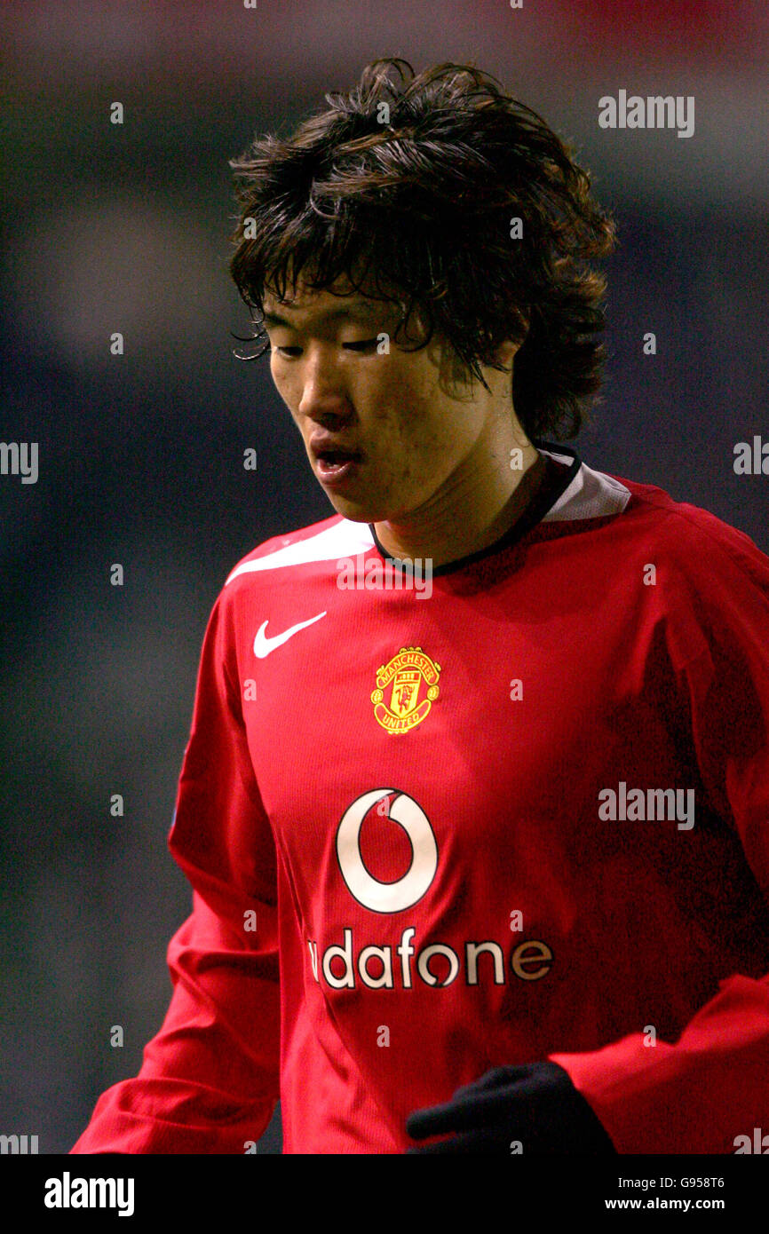 Ji-Sung Park, Machester United, during the Carling Cup quarter-final ...