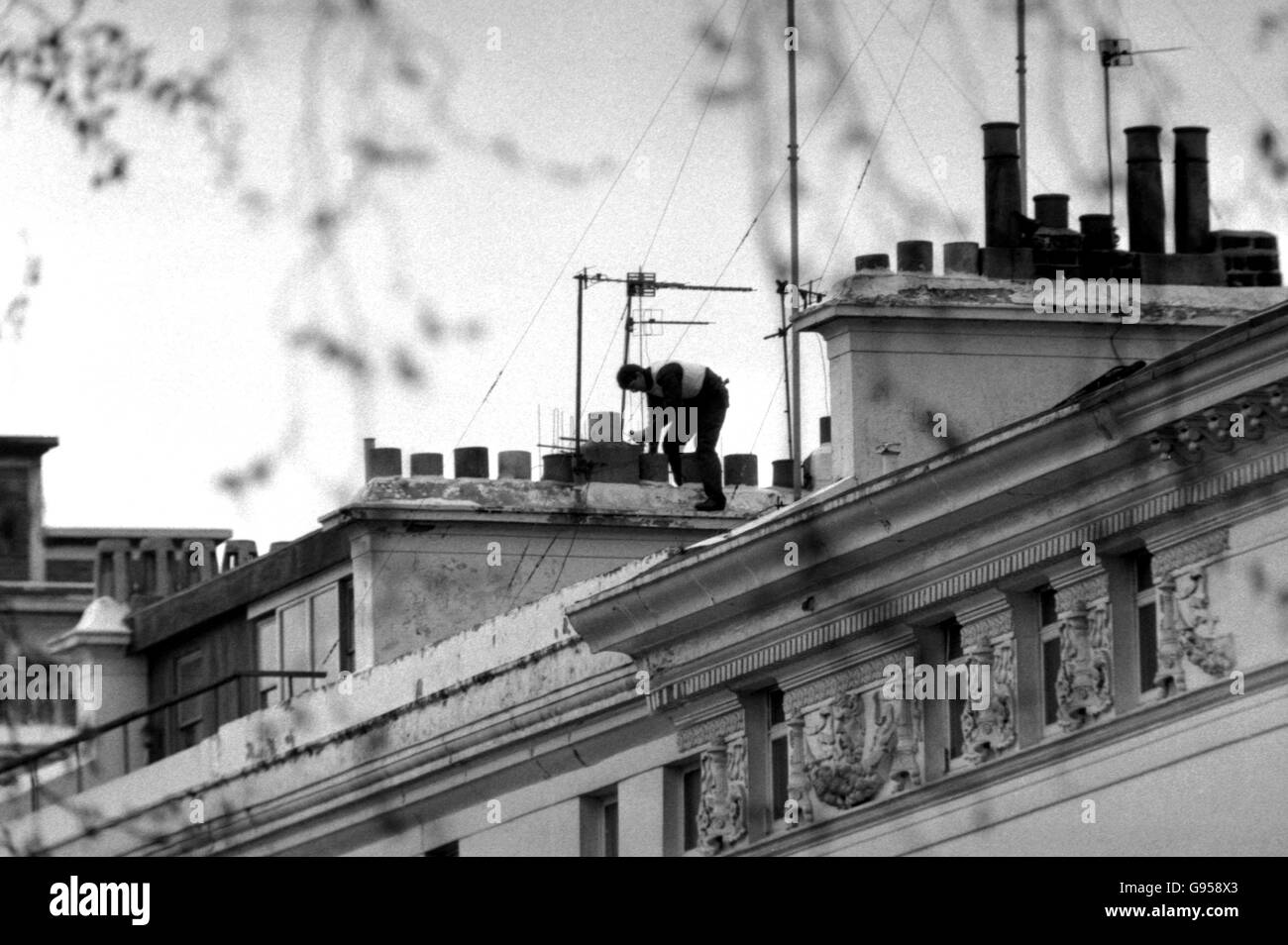 Iranian Embassy Siege Black and White Stock Photos & Images - Alamy