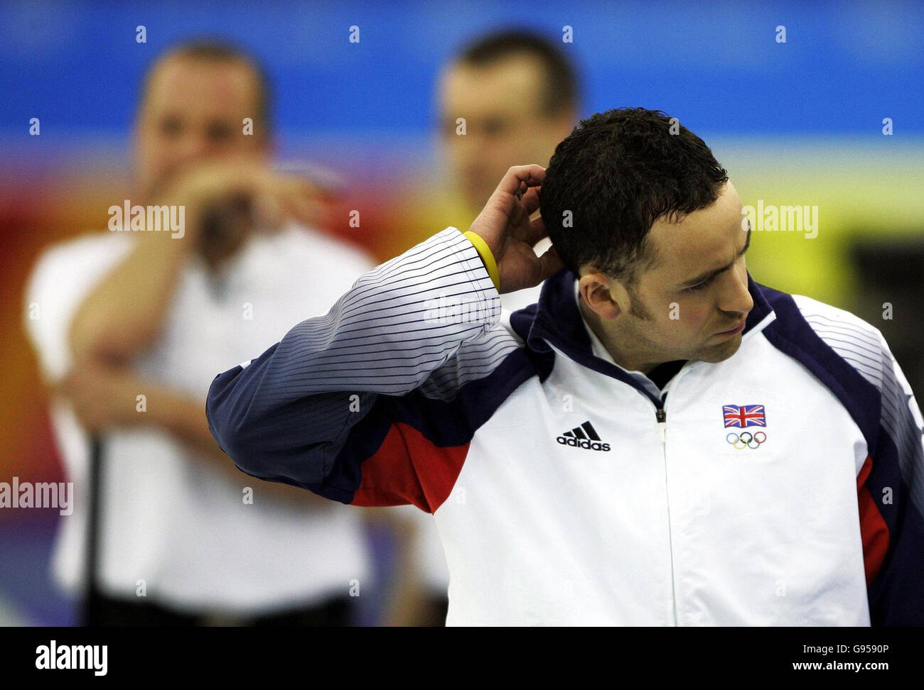 Great Britain's mens curling skip David Murdoch during the men's ...