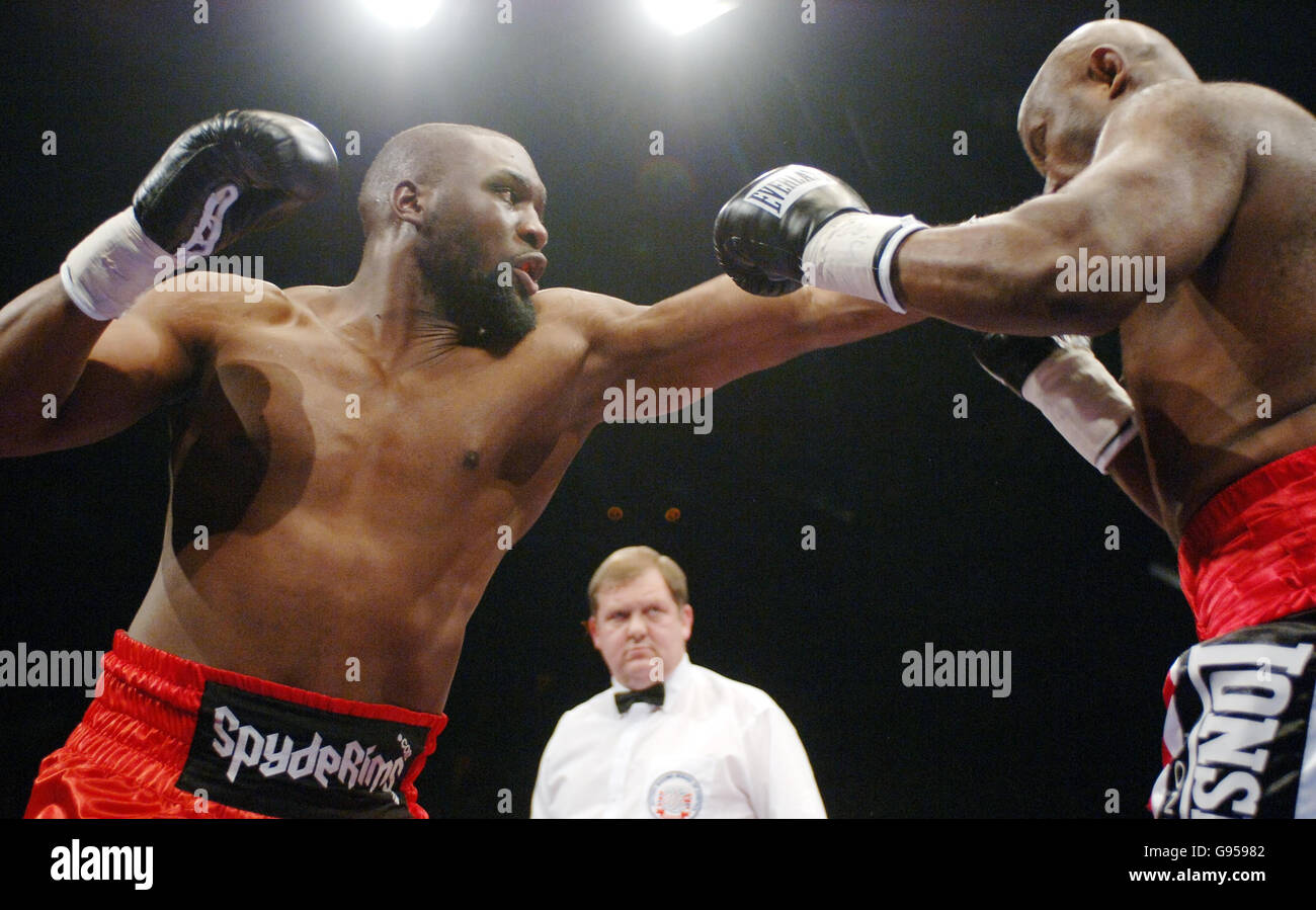 Boxing commonwealth heavyweight championship matt hi-res stock ...