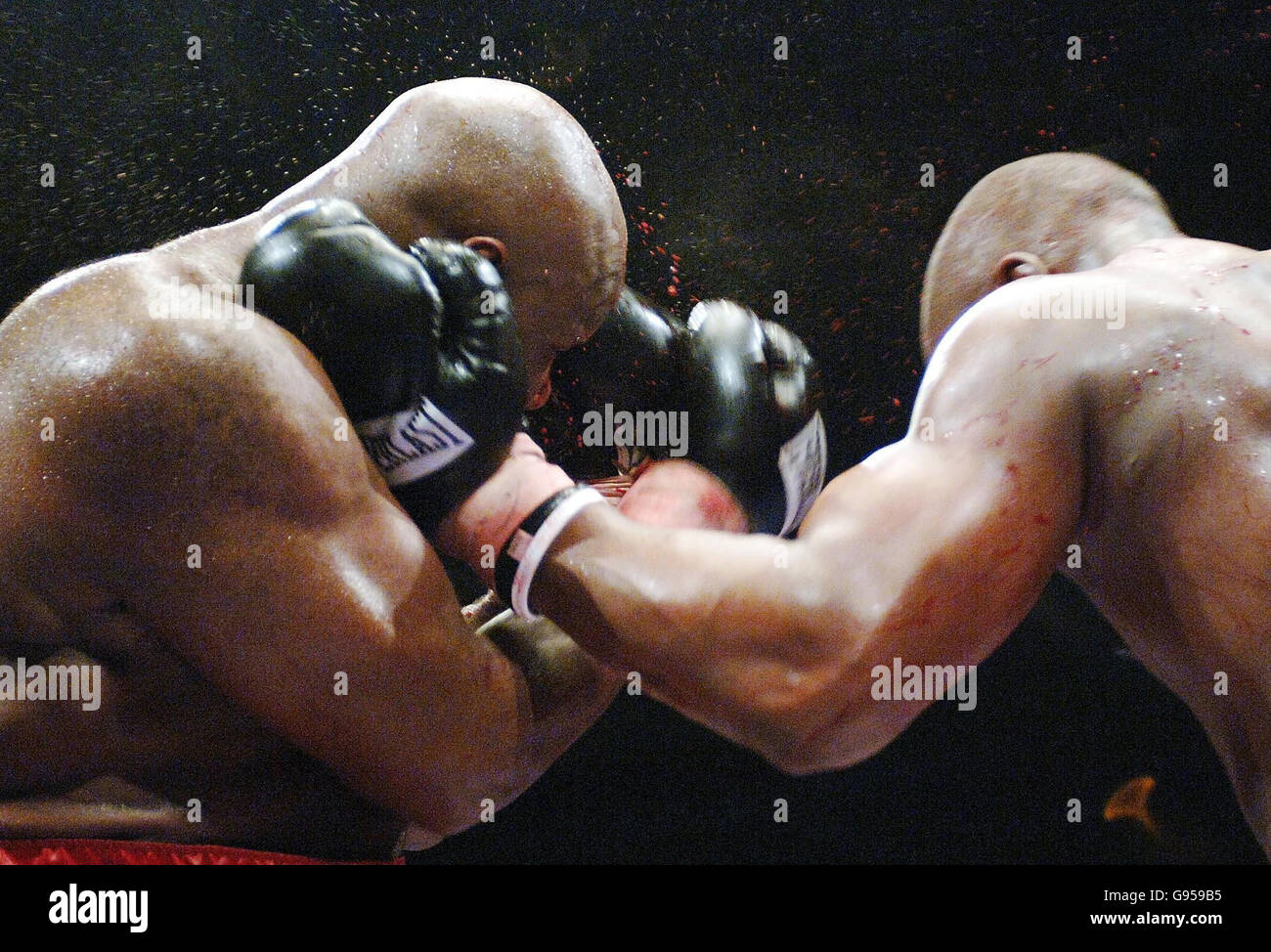 Boxing commonwealth heavyweight championship matt hi-res stock ...