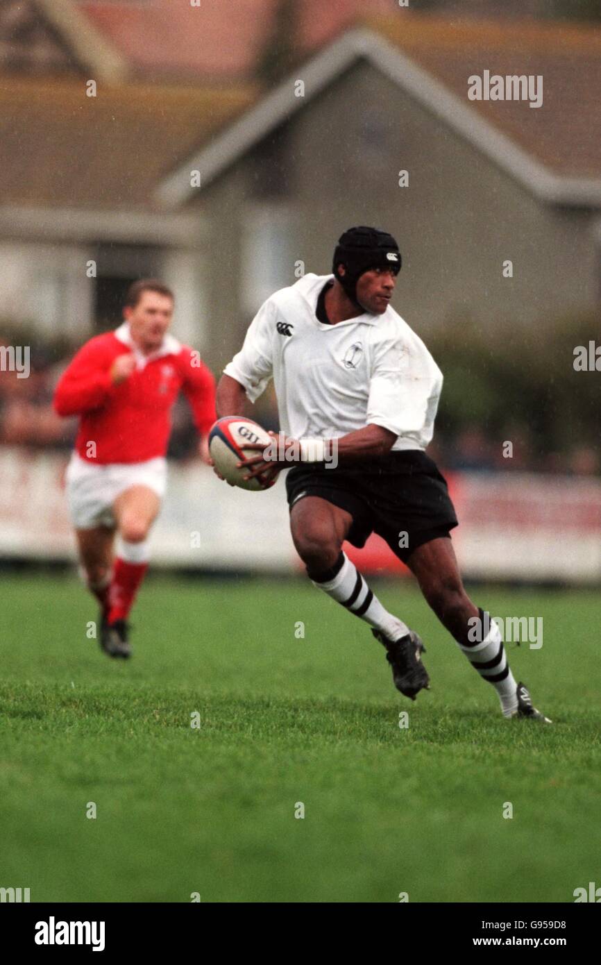 Rugby Union - Tour Match - Penzance and Newlyn v Fiji Stock Photo - Alamy