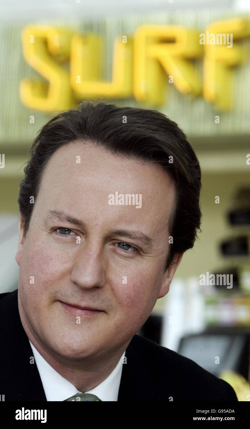 Politics David Cameron Stock Photo - Alamy