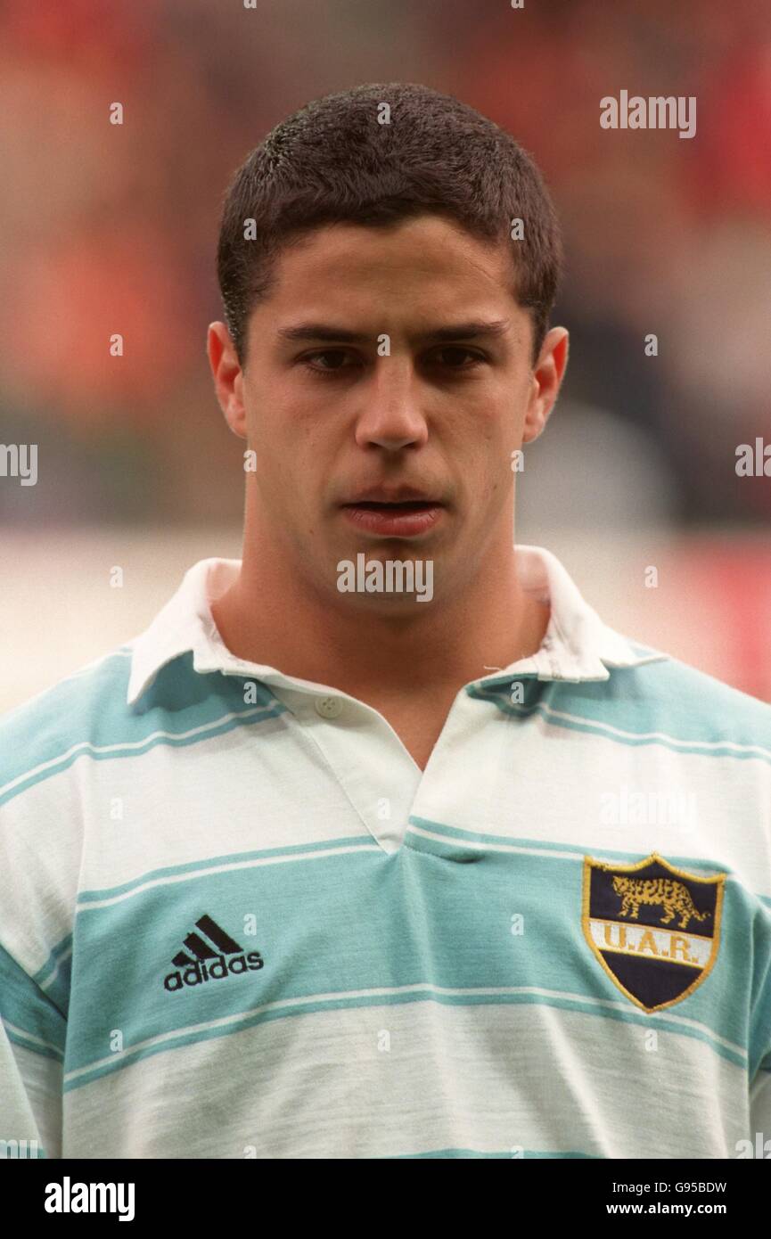 Rugby Union - Test Match - France v Argentina. Jose Orengo, Argentina ...