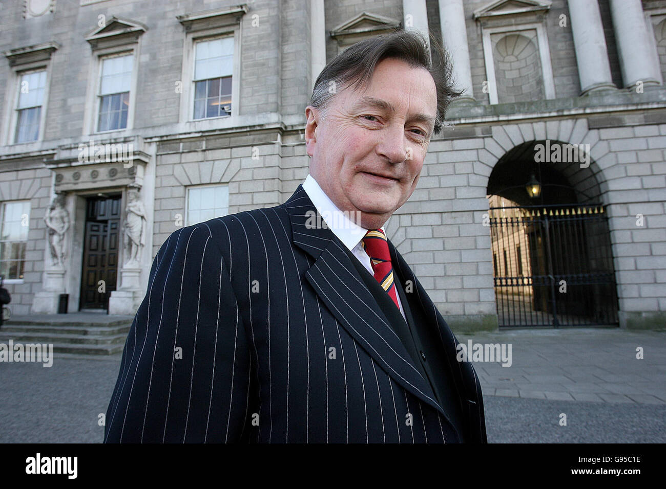 Mr.Justin Dillon SC Senior Counsel for the Tribunal, on the opening day ...