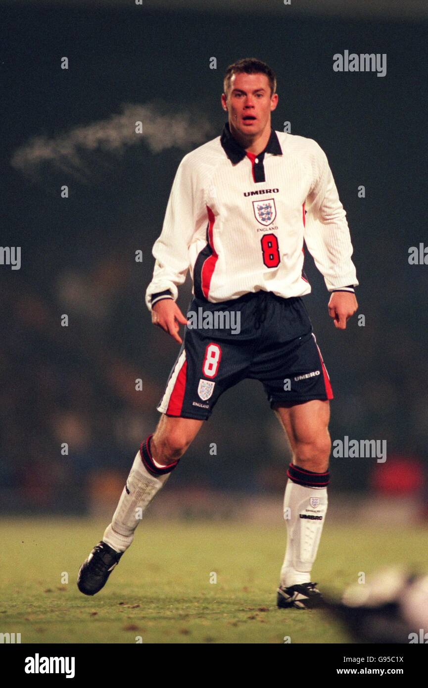 Soccer - Under 21s Friendly - England v Czech Republic. Jamie Carragher ...