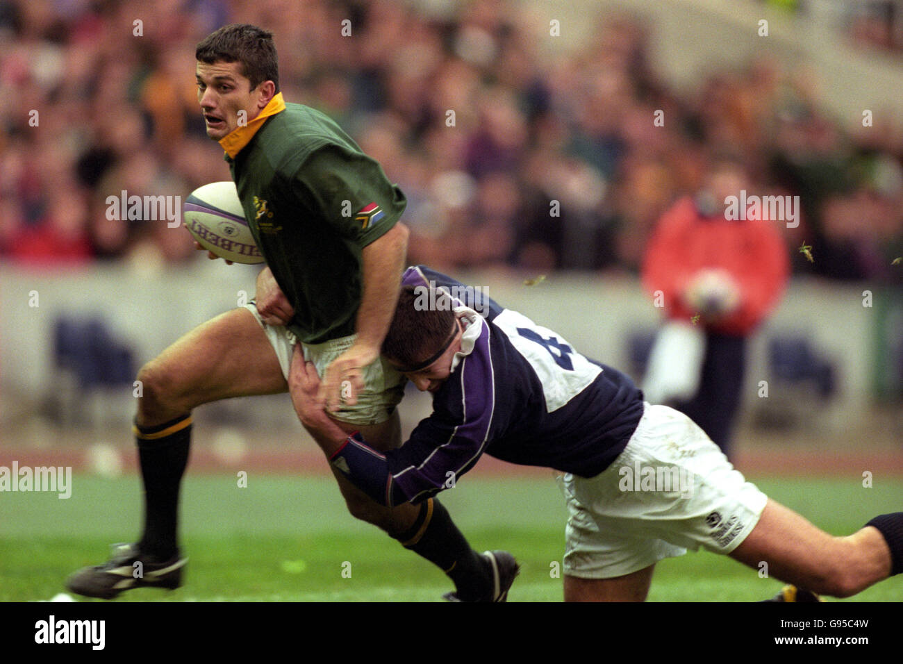 Rugby Union - Test Match - Scotland v South Africa Stock Photo - Alamy