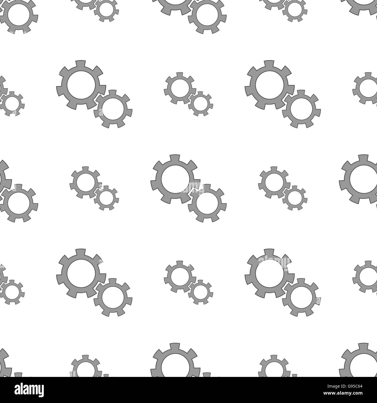 Chrome gear teeth Stock Vector Images - Alamy