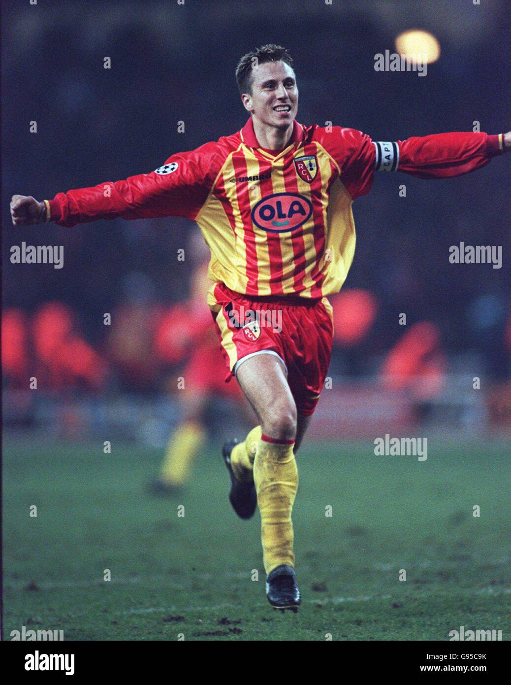 Soccer uefa champions league group e arsenal v rc lens hi-res stock ...