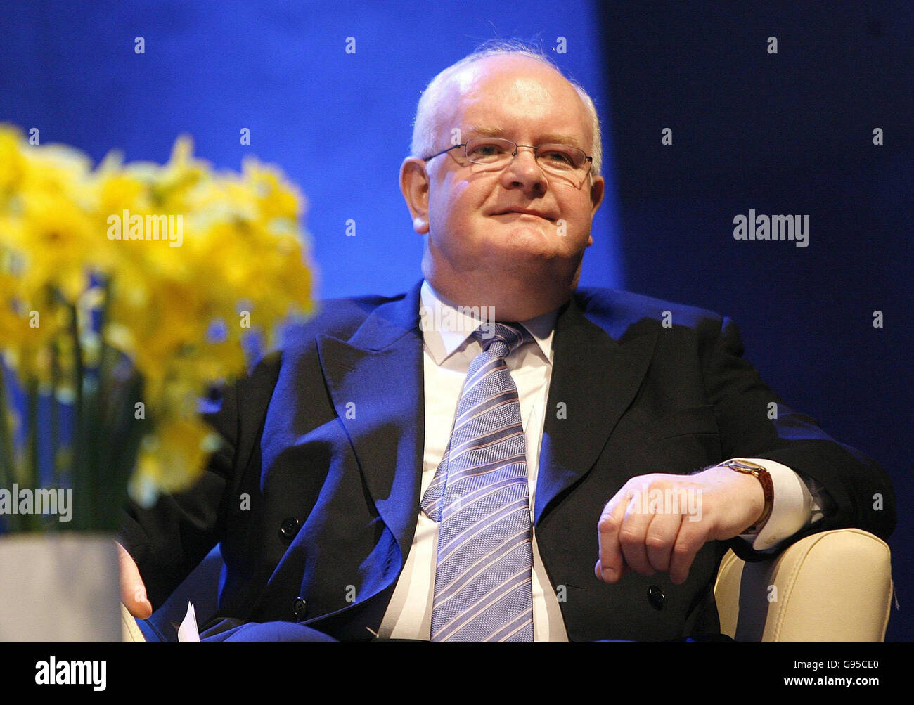 Lyndon Jones, Chairman of the Welsh Conservative party, at the Welsh ...