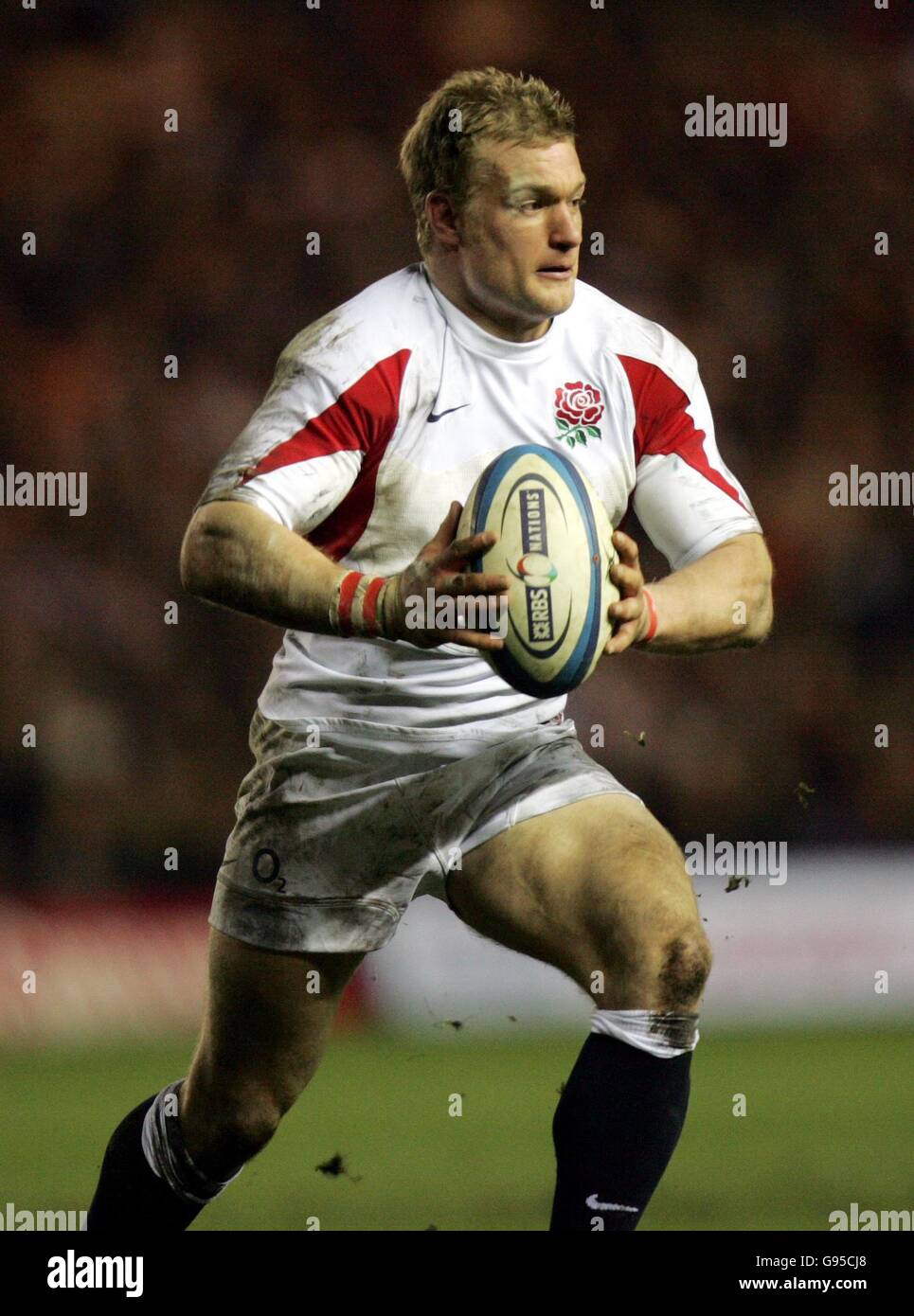 Englands jamie noon rbs 6 nations match murrayfield hi-res stock ...