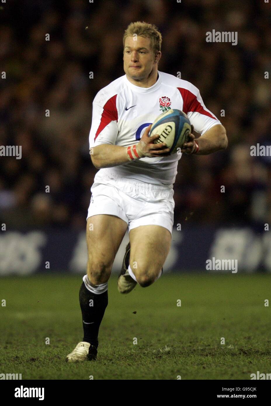 Englands jamie noon rbs 6 nations match murrayfield hi-res stock ...