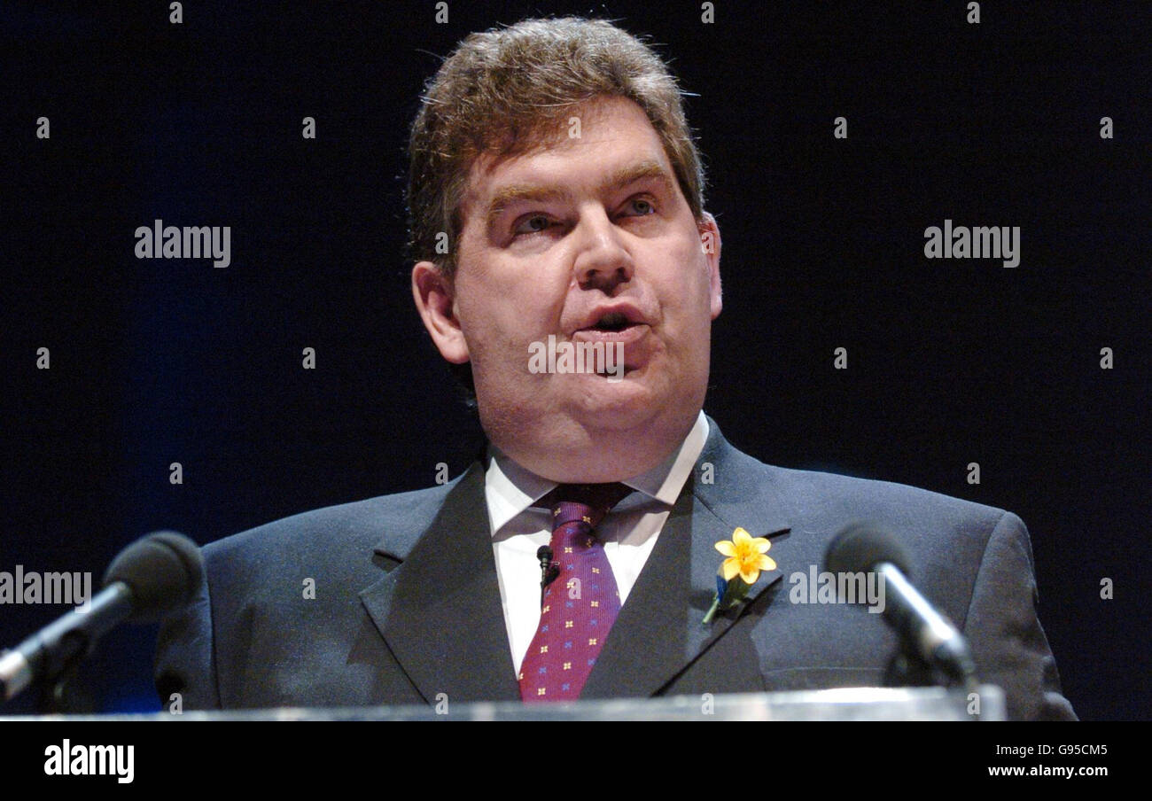 Peter duncan addresses the scottish conservative party conference hi ...