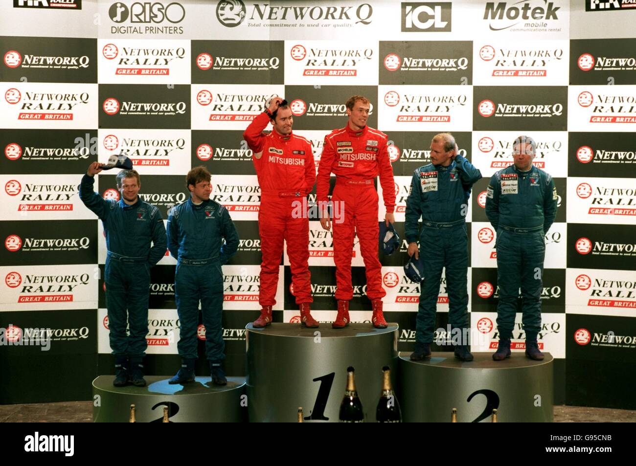 Rallying - Network Q Rally of Great Britain - Finish Stock Photo - Alamy