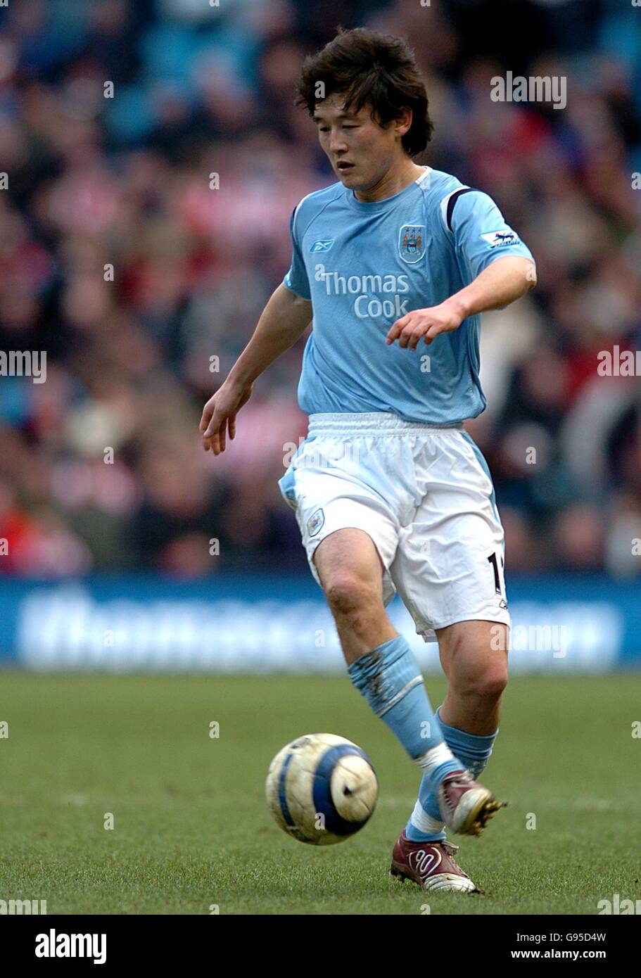 Sun jihai manchester city hi-res stock photography and images - Alamy