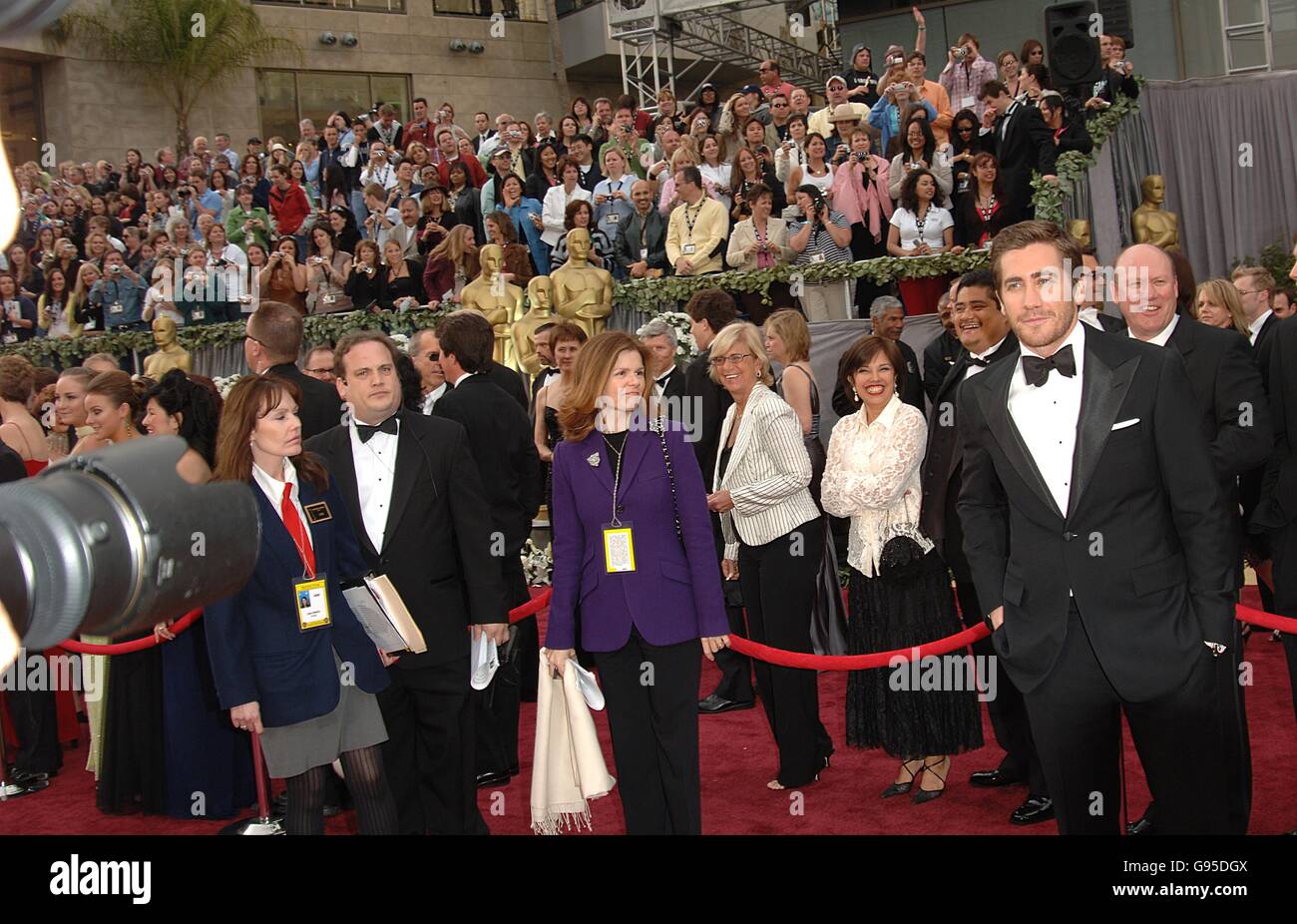 Jake Gyllenhaal poses for photographers at the 78th Annual Academy ...