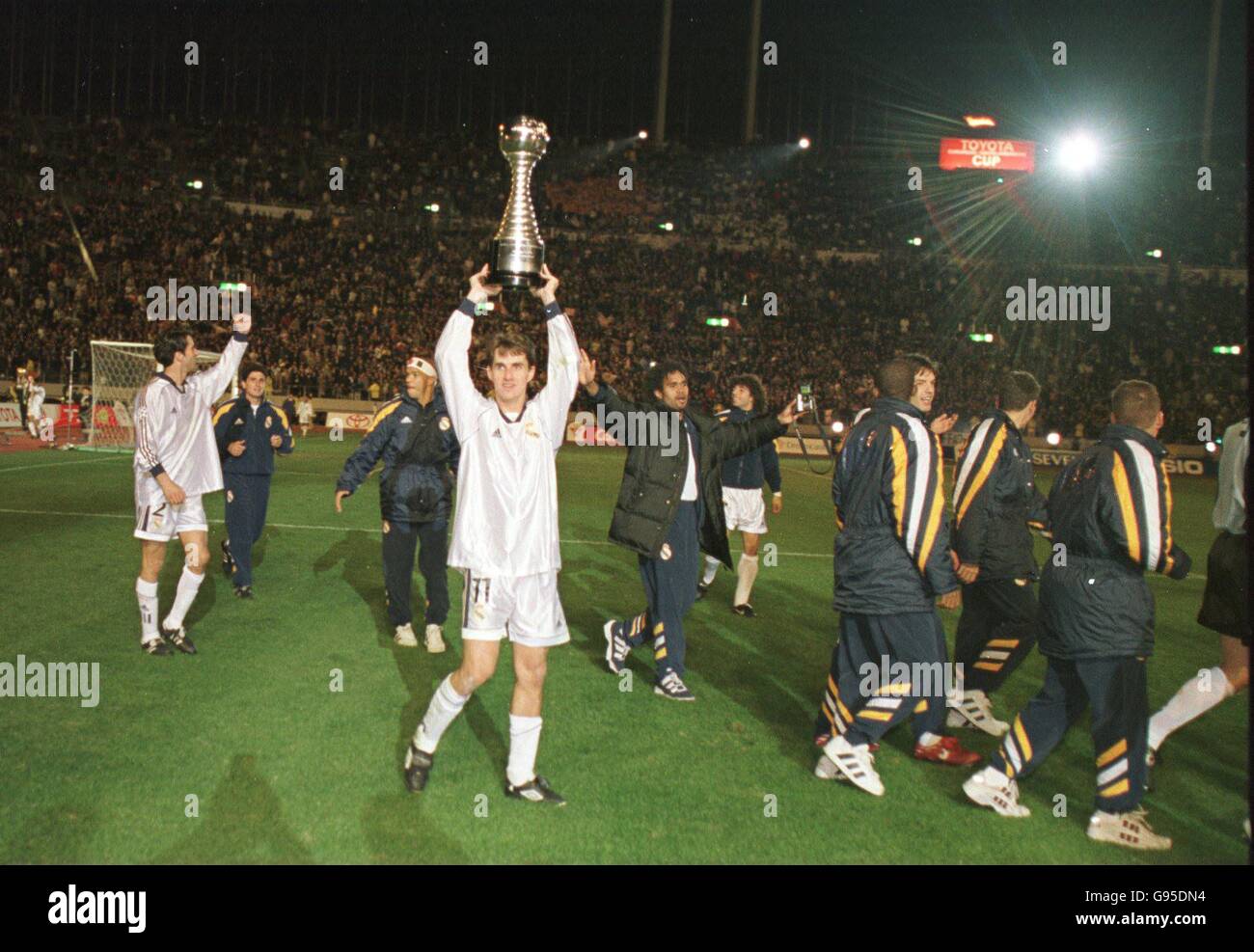 Real madrid championship trophy hi-res stock photography and images - Alamy