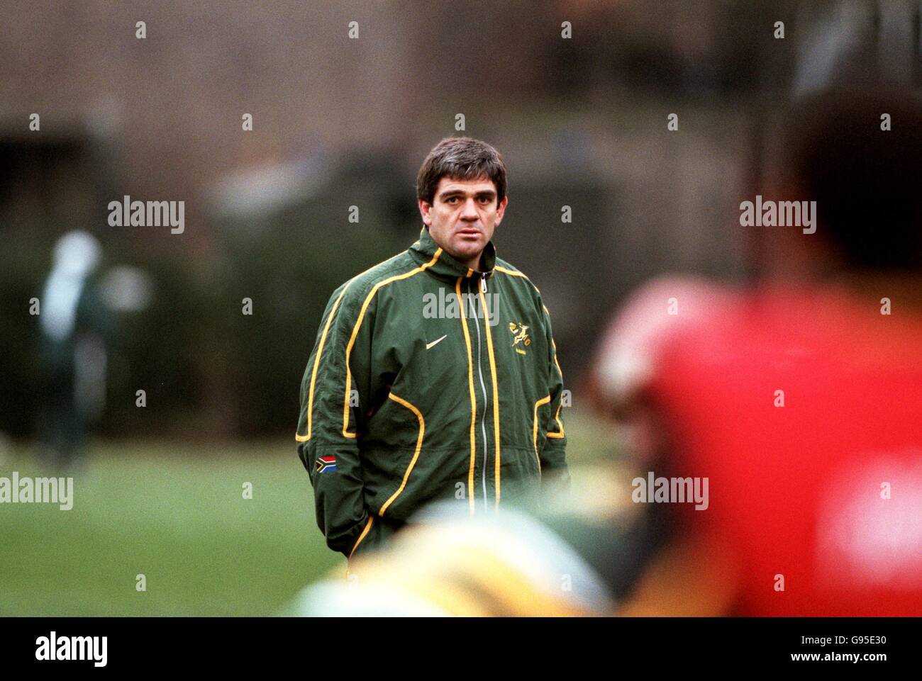 Rugby Union - South African Tour - South Africa Training. Nick Mallett ...