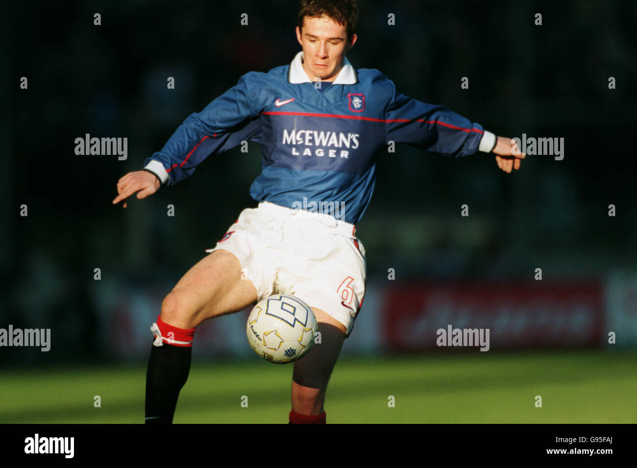 Soccer uefa cup third round second leg parma v rangers hi-res stock ...