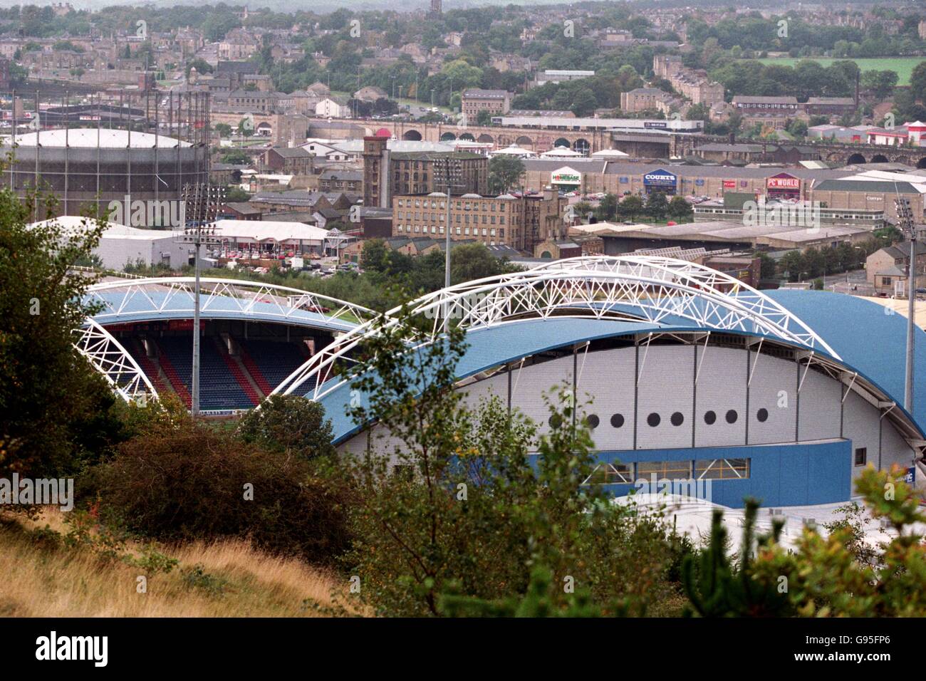 A view of alfred mcalpine stadium hi-res stock photography and images ...