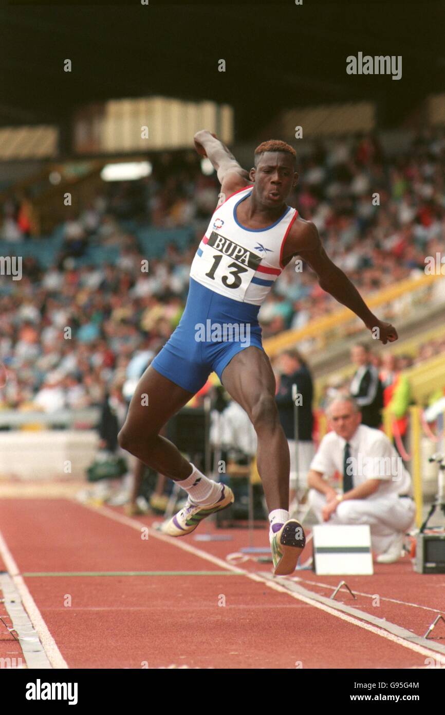 Athletics - AAA Championships - Birmingham - Men's Triple Jump Final ...