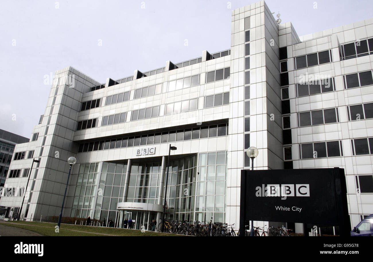 Bbc white city building hi-res stock photography and images - Alamy