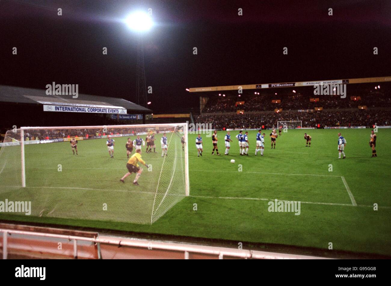 Nationwide division three game boothferry park hi-res stock photography ...