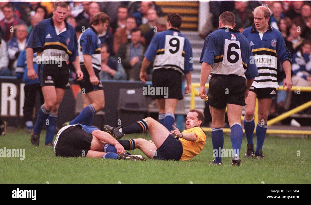 Rugby union allied dunbar premiership bath v london irish hi-res stock ...